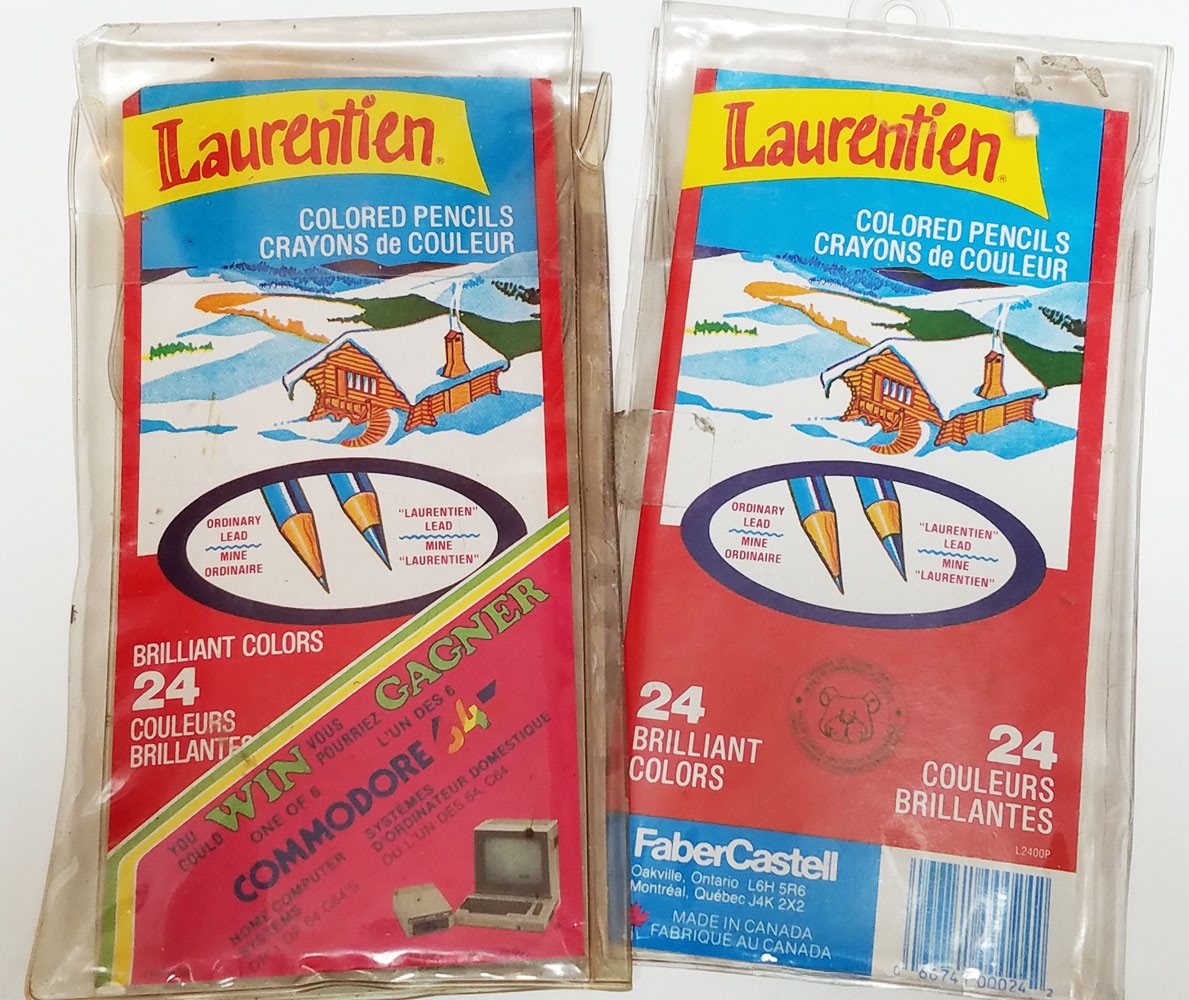Forty-year-old unconsciously buys HilRoy scribblers, Laurentian pencil ...